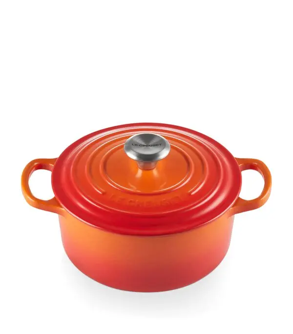 LE CREUSET Set Of 4 Cast Iron Casserole Dishes And Grillit