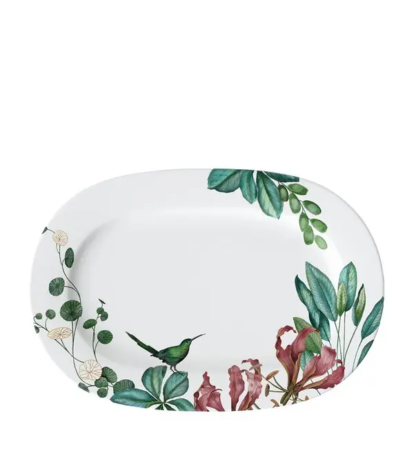 VILLEROY & BOCH Avarua Oval Platter - White