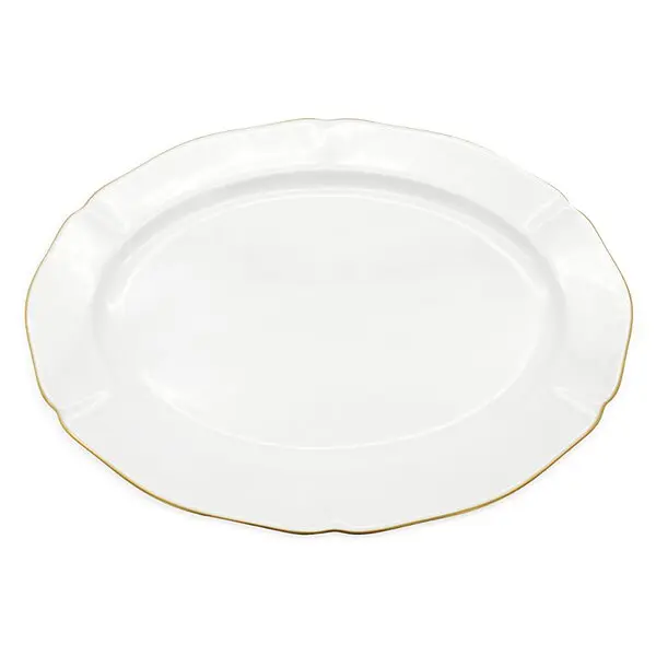 TWIG NEW YORK Amelie Brushed 14 Oval Platter - Gold