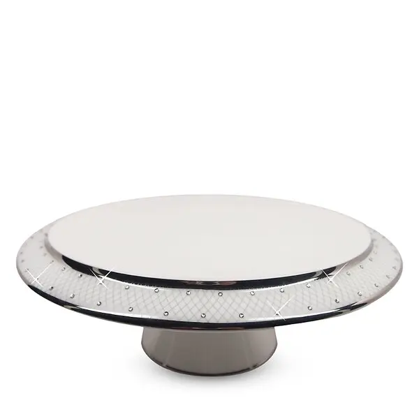 Prouna Princess Pedestal Cake Stand - Silver