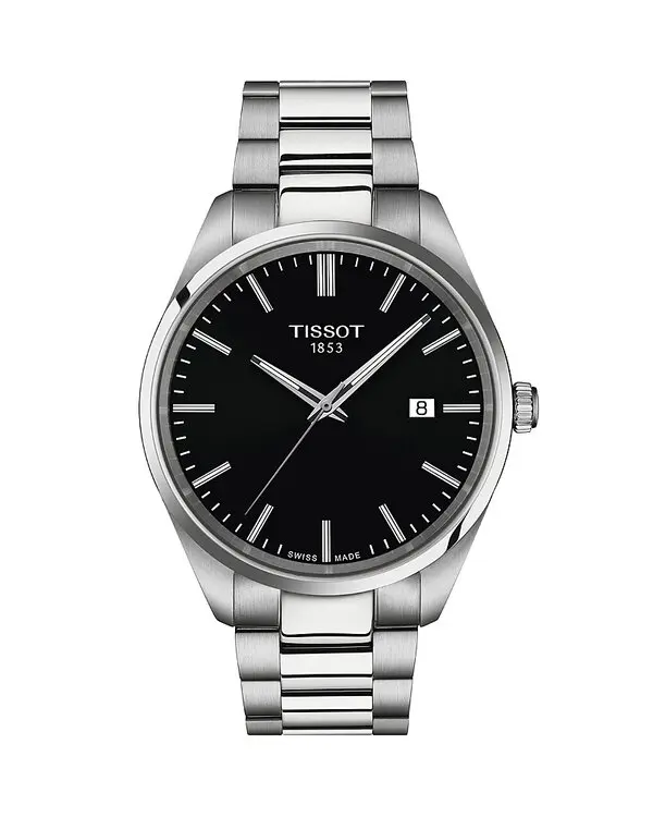 TISSOT Pr 100 40mm Watch - Black/silver