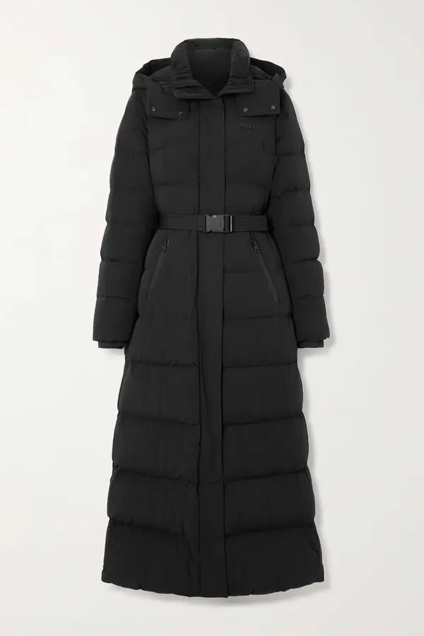 Mackage Net Sustain Calina-city Hooded Down Coat - Black