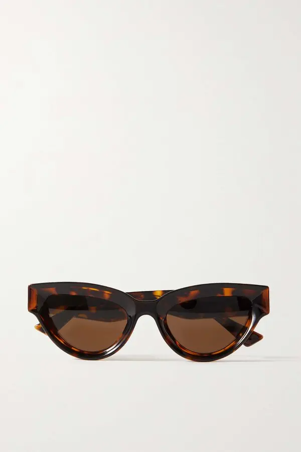 Bottega Veneta Injection Cat-eye Acetate Sunglasses