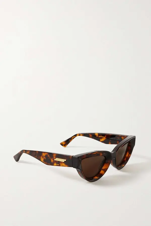 Bottega Veneta Injection Cat-eye Acetate Sunglasses