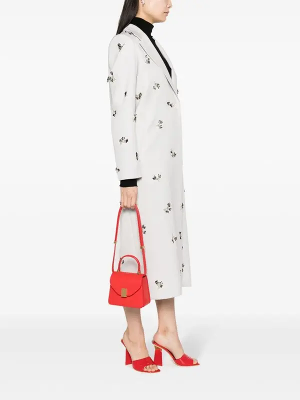 LANVIN Concerto Leather Mini Bag - Red
