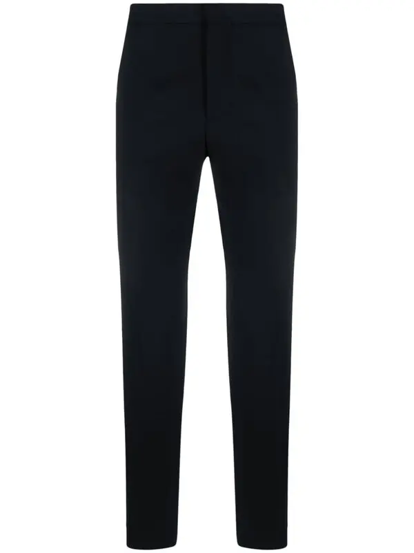 MODES Tailored Mid-rise Trousers - Blue