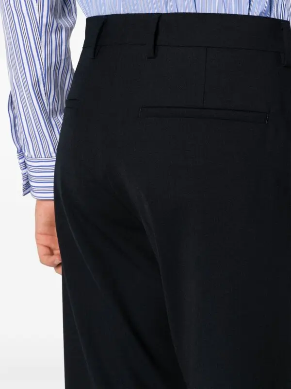 MODES Tailored Mid-rise Trousers - Blue
