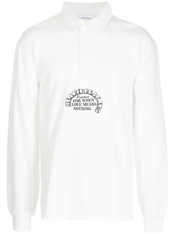 PALMES Heartbreakers Rugby Organic Cotton Polo Shirt