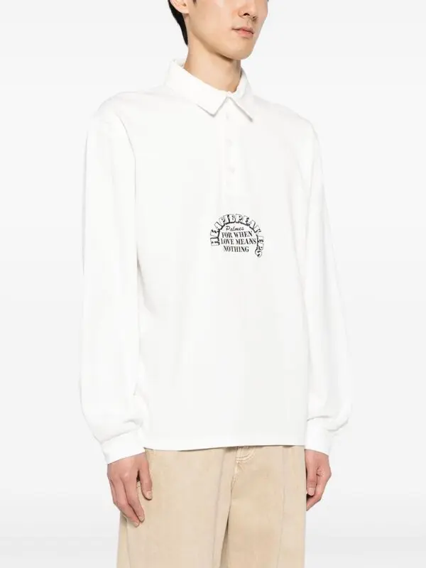 PALMES Heartbreakers Rugby Organic Cotton Polo Shirt