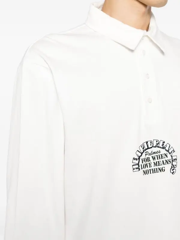 PALMES Heartbreakers Rugby Organic Cotton Polo Shirt