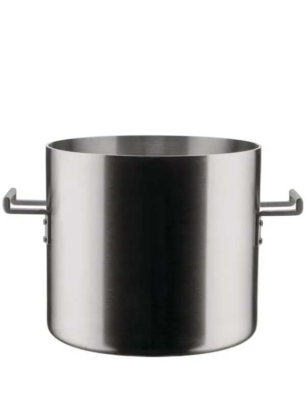 ALESSI La Cintura Di Orione Stainless Steel Pot - Silver