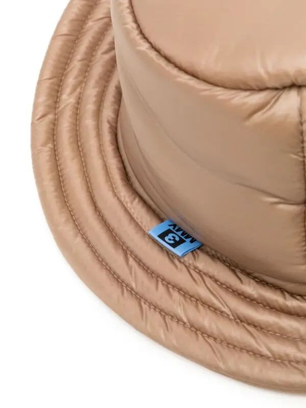 Mihara Yasuhiro Padded Bucket Hat - Brown