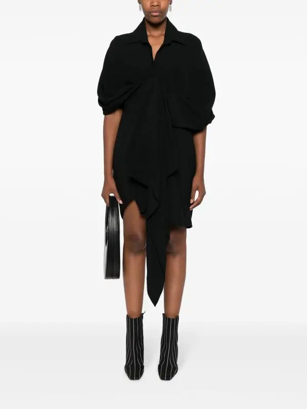 Coperni Asymmetric Poplin Shirtdress
