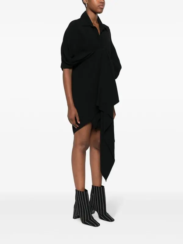 Coperni Asymmetric Poplin Shirtdress