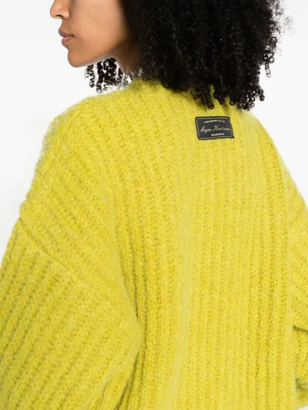 MSGM Chunky-knit Crew-neck Jumper