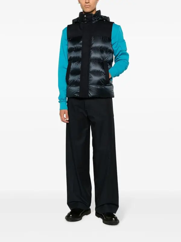 Herno Quilted Hooded Gilet