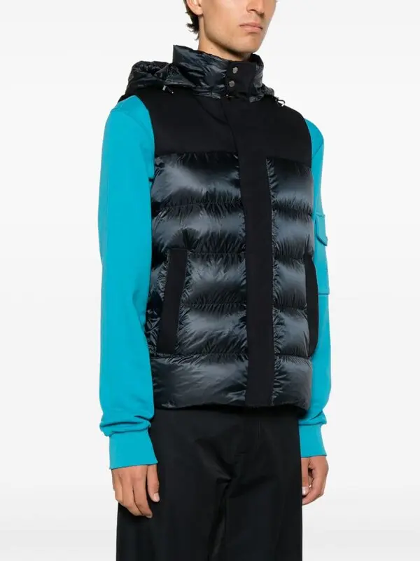 Herno Quilted Hooded Gilet