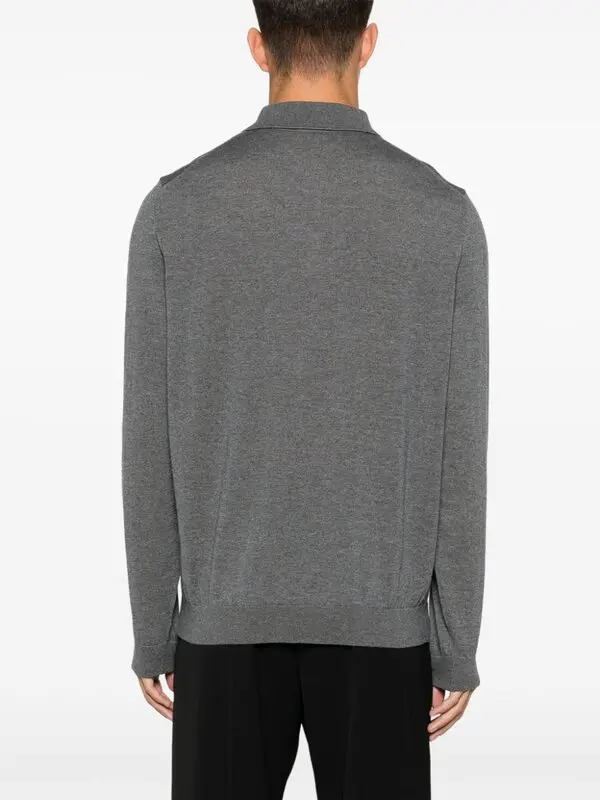 BOSS Lancione Virgin Wool Polo Shirt