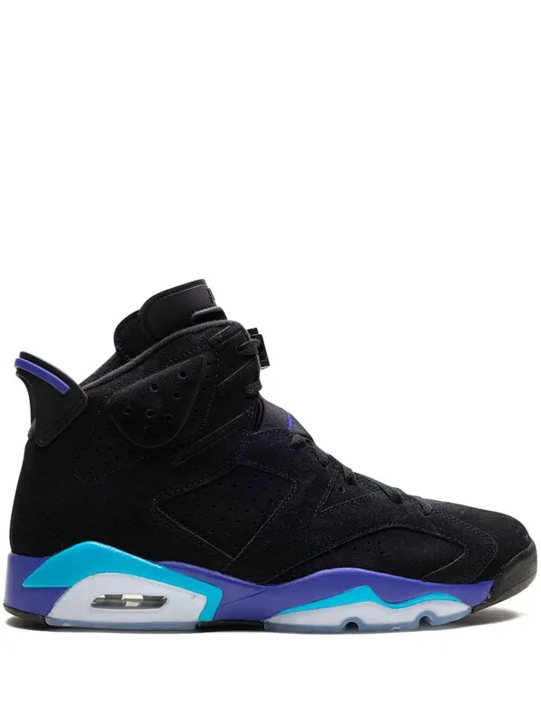 JORDAN Air 6 Aqua Sneakers - Black