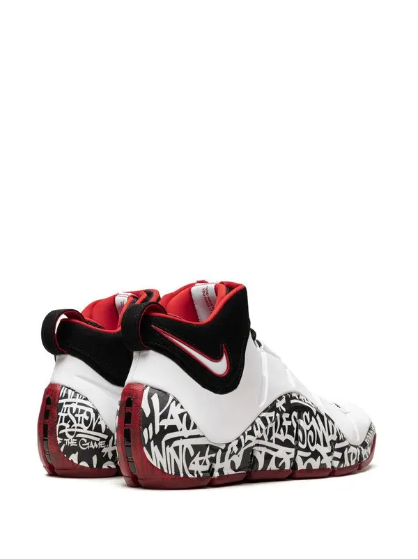 Nike Zoom Lebron 4 Graffiti 2023 Sneakers - White
