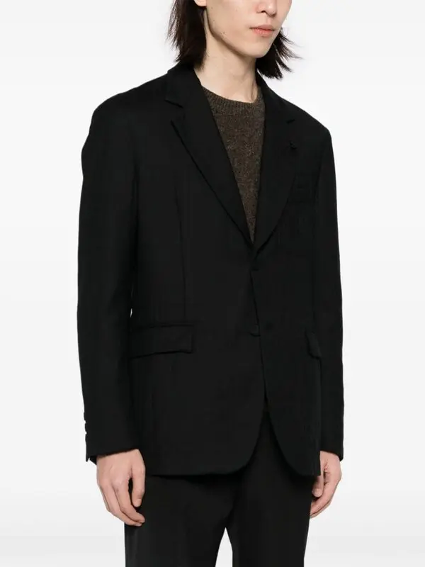 LARDINI Flower-charm Single-breasted Blazer
