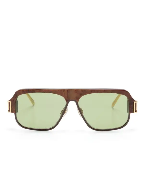 Marni Pilot Frame Sunglasses