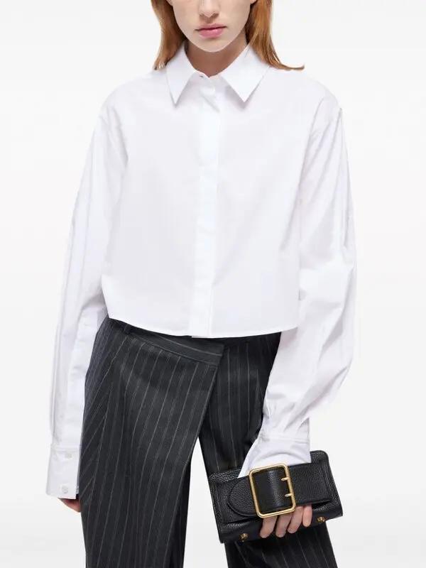 Simkhai Renata Cropped Shirt