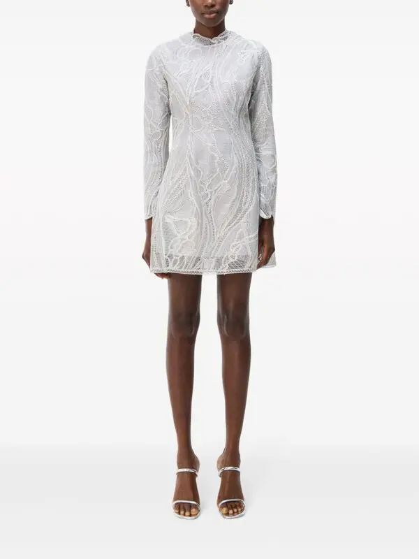 Simkhai Joy Crochet-knit Minidress