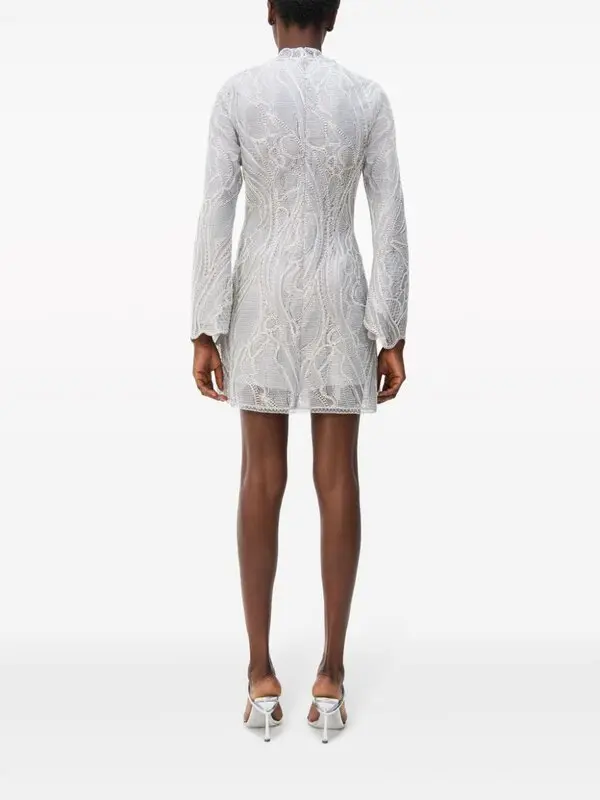 Simkhai Joy Crochet-knit Minidress