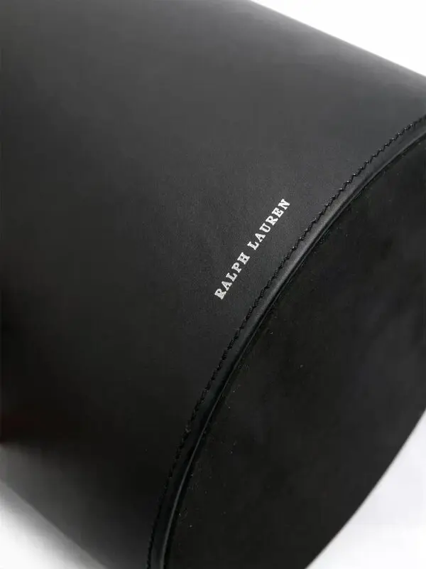 Ralph Lauren Brennan Leather Waste Bin