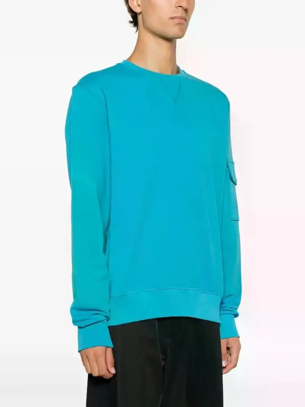Herno Crew-neck Cotton Sweatshirt