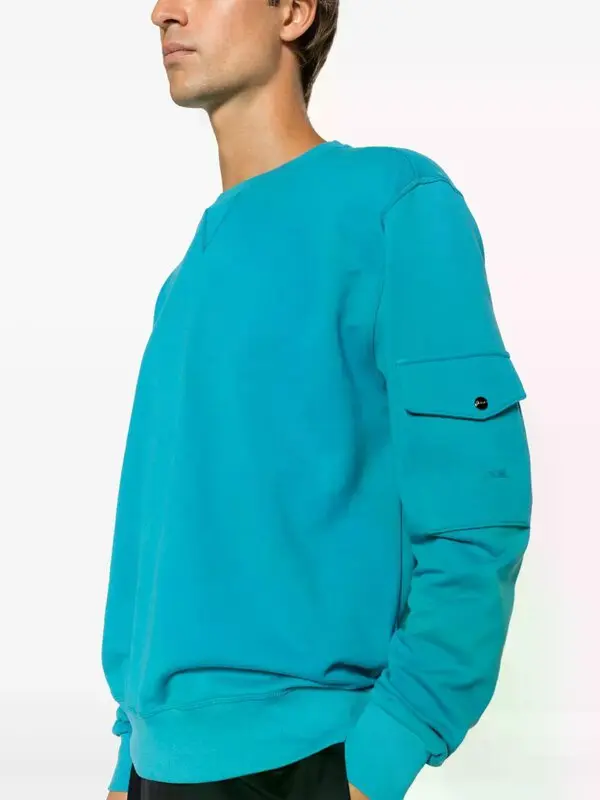 Herno Crew-neck Cotton Sweatshirt