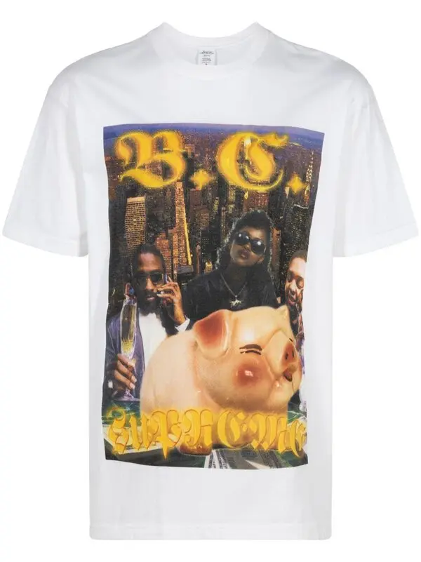 Supreme X Bernadette Corporation Money T-shirt - White