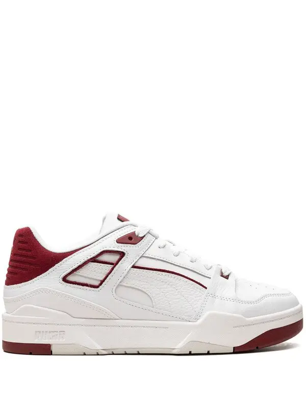 PUMA Nimbus Low-top Leather Sneakers - White