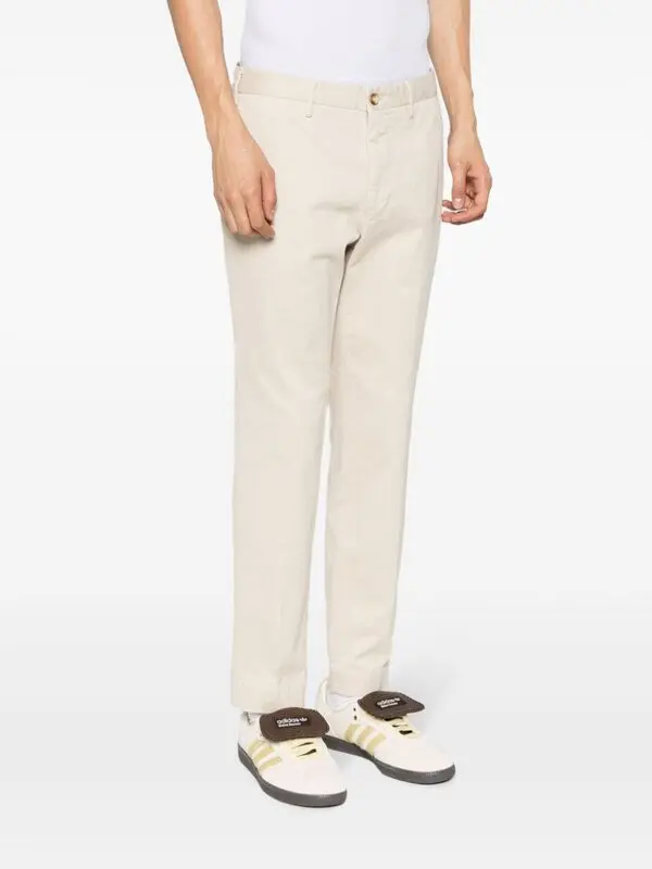 Incotex Tapered-leg Chino Trousers - Neutrals