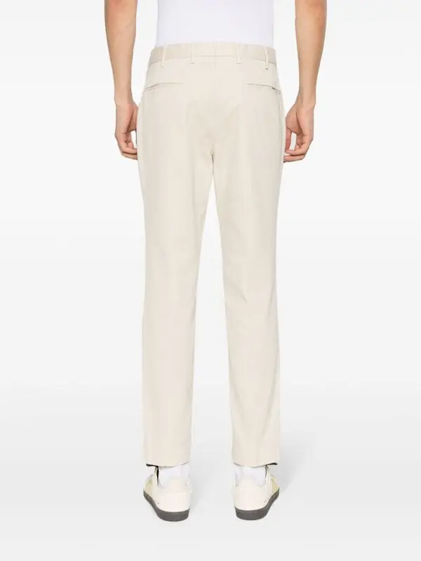 Incotex Tapered-leg Chino Trousers - Neutrals