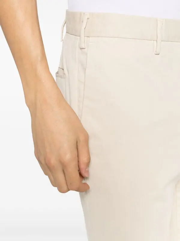 Incotex Tapered-leg Chino Trousers - Neutrals