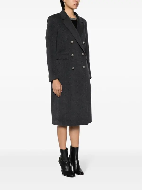 Tagliatore Meryl Double-breasted Felted Coat