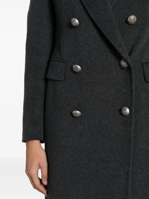 Tagliatore Meryl Double-breasted Felted Coat