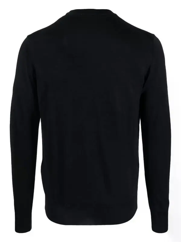 Altea Crew-neck Virgin Wool Jumper - Blue