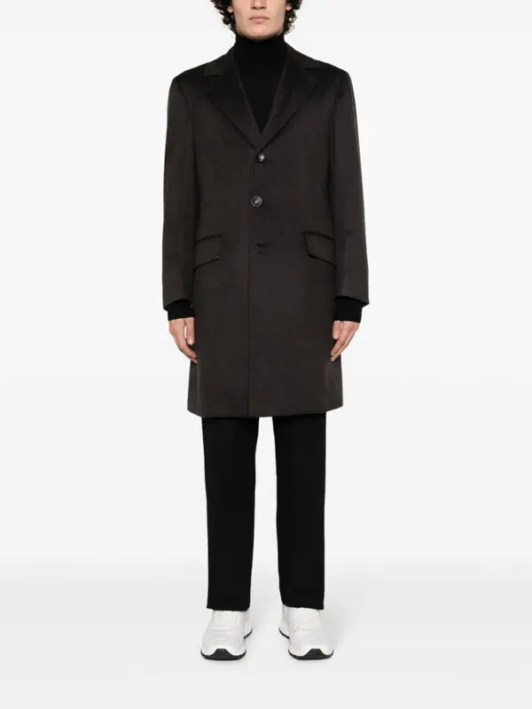 Kiton Notched-lapels Midi Coat