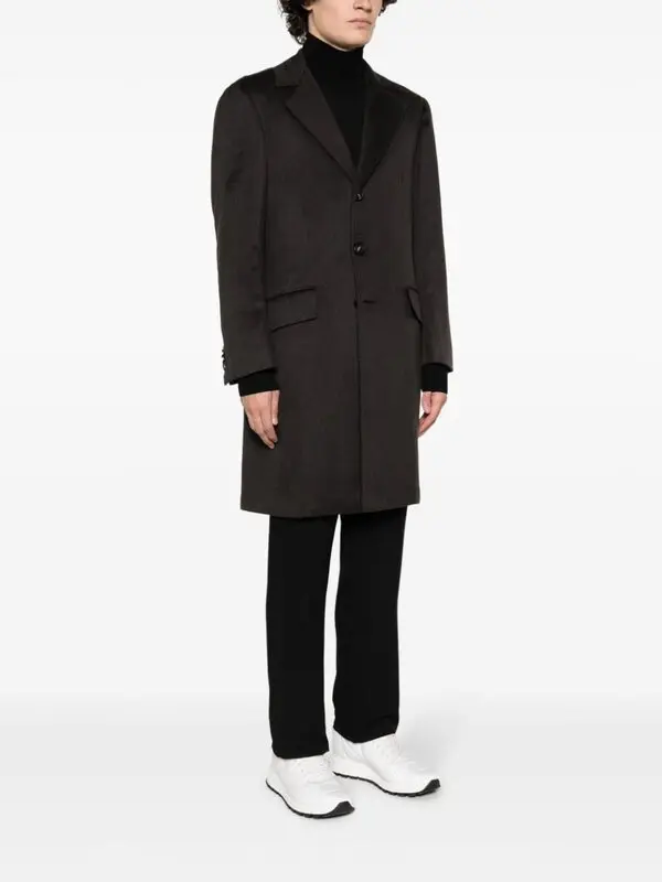 Kiton Notched-lapels Midi Coat