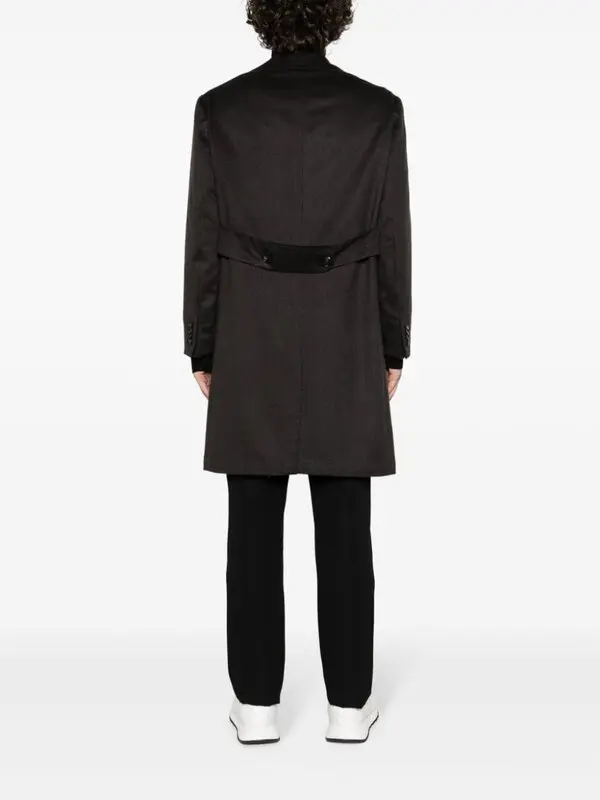 Kiton Notched-lapels Midi Coat