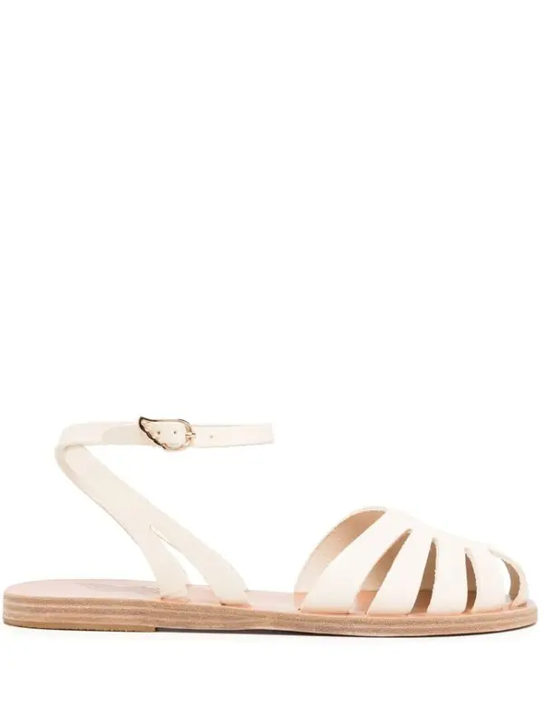 ANCIENT GREEK SANDALS Aella Leather Sandals - Neutrals