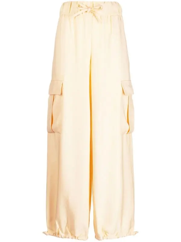 GOODIOUS Wide-leg Cargo Pants