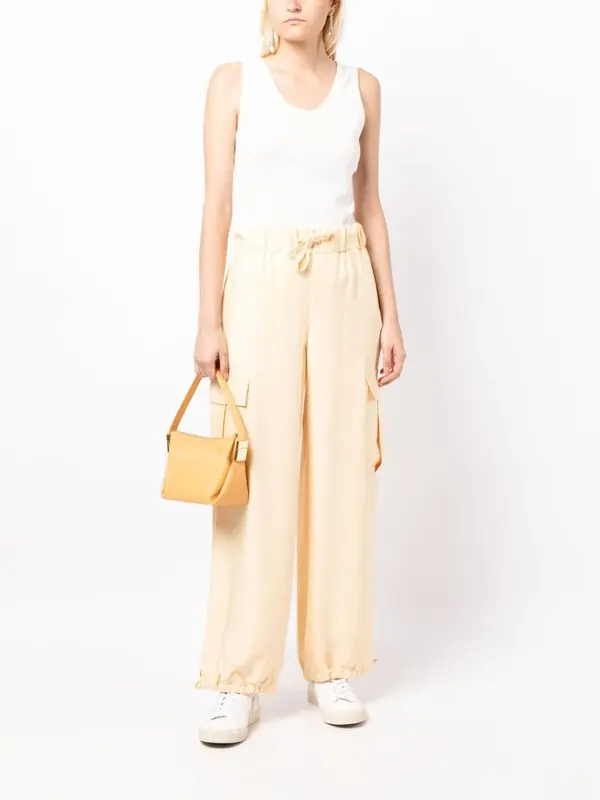 GOODIOUS Wide-leg Cargo Pants