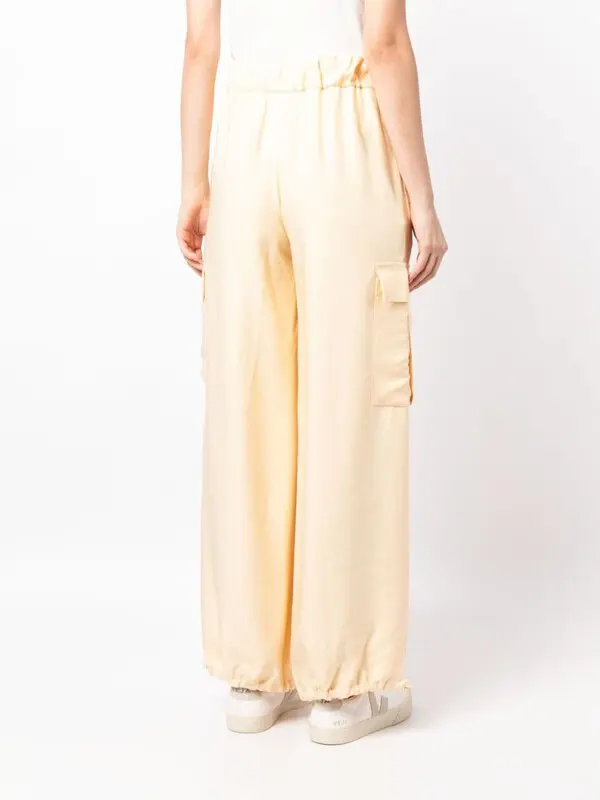 GOODIOUS Wide-leg Cargo Pants