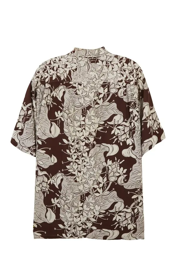 Vintage Hawaiian Shirt - Brown