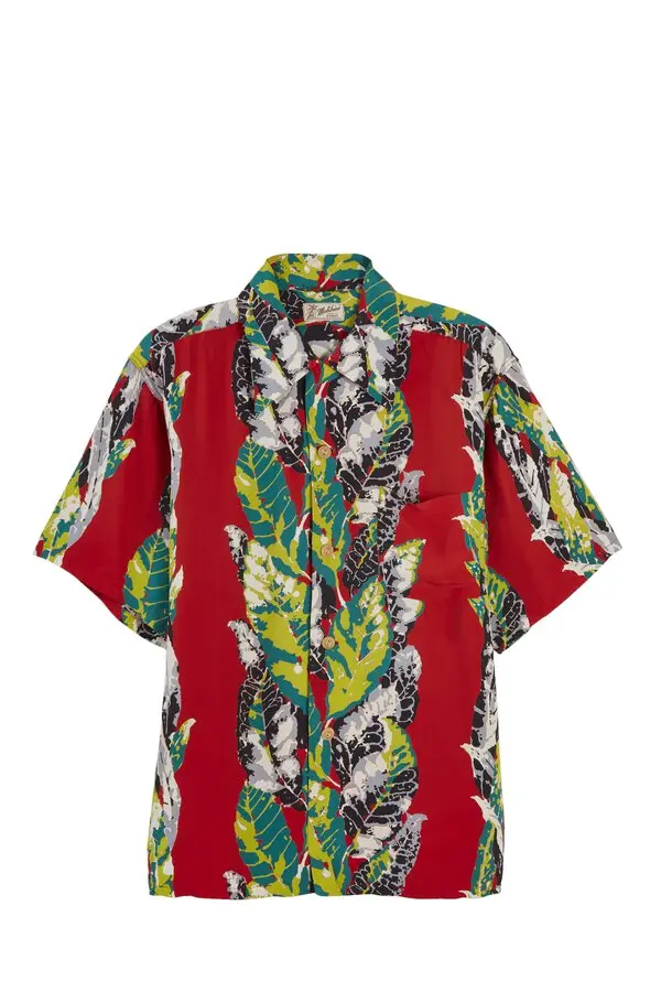 Vintage Floral Hawaiian Shirt