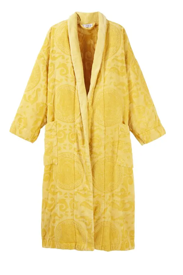 Versace André Leon Talley Terry Cloth Robe - Yellow